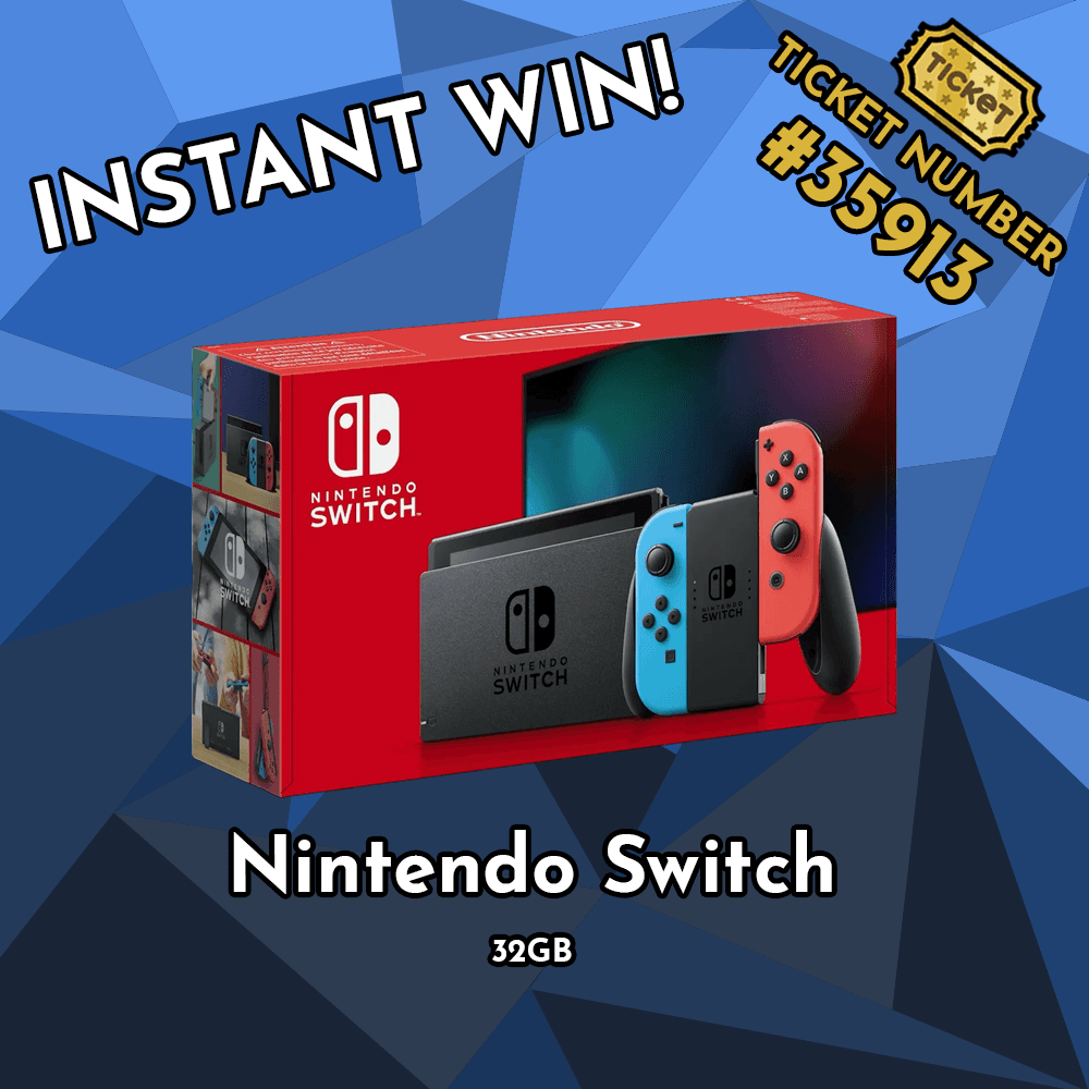 Malcolm Webb Won the Nintendo Switch - Cotswold Competitions